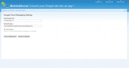 Google Cloud Messaging | Drupal.org